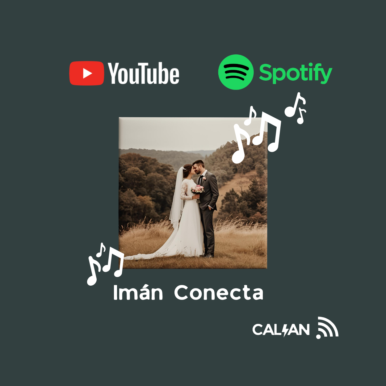 Imán Conecta - Tu canción, a un toque (by Calian) – CALIAN